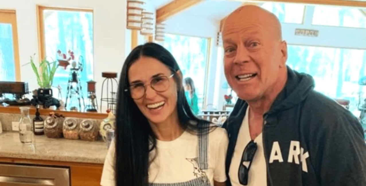Demi Moore se mudó con su ex esposo Bruce Willis tras su diagnóstico de demencia – Notife