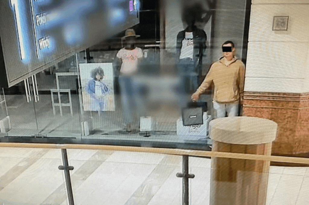 Insólito Se Hizo Pasar Por Un Maniquí Y Robó En Un Centro Comercial
