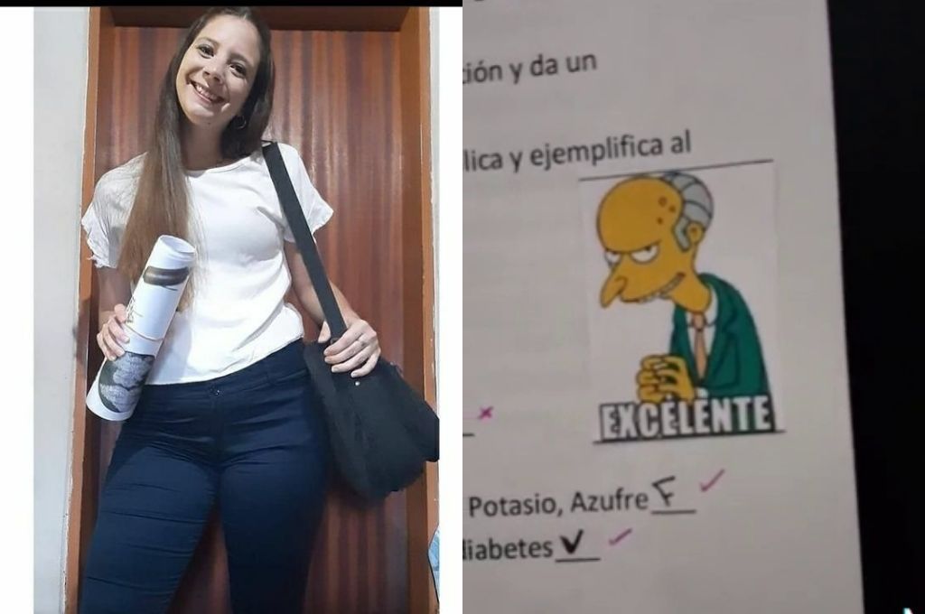 Maestra “viral”: les corrije a los alumnos con memes y es furor en ...