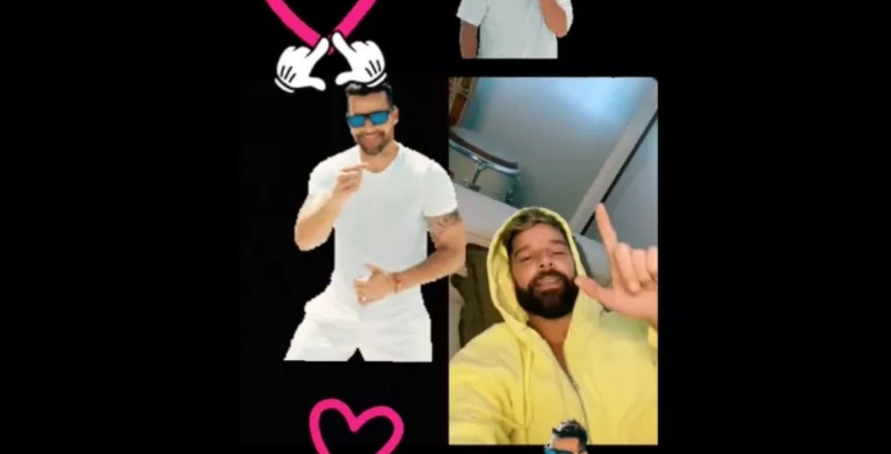 El video de Ricky Martin por San Valentín que convirtieron en memes ...
