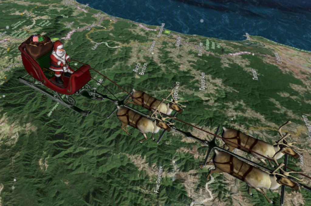 ¿Dónde está Papá Noel?: seguí en vivo el recorrido alrededor del mundo ...