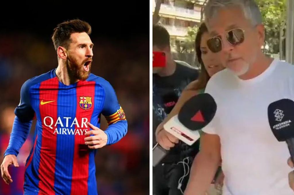 El padre de Messi tras reunirse con el presidente del Barcelona ... El padre de Messi tras reunirse con el presidente del Barcelona ...