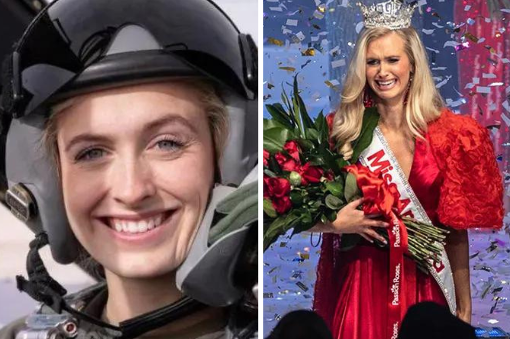 Miss América coronó por primera vez a una oficial de la Fuerza Aérea de ...