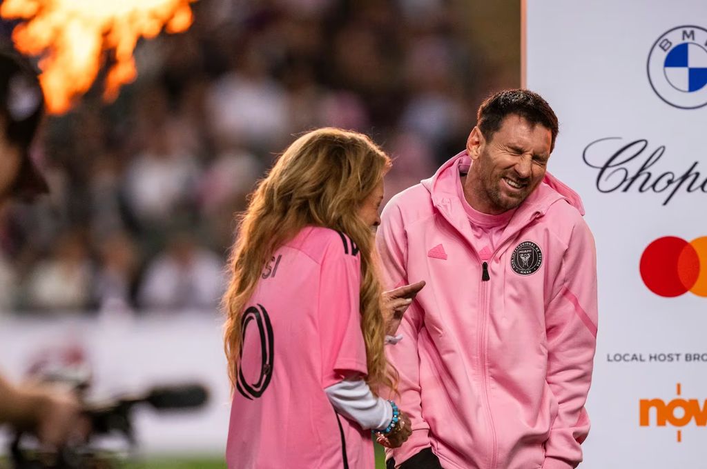 La reacción de Lionel Messi por una explosión de fuegos artificiales en ...