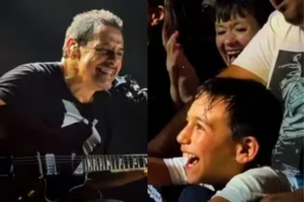 Emocionante momento vivido entre Ricardo Mollo y un pequeño fanático de ...