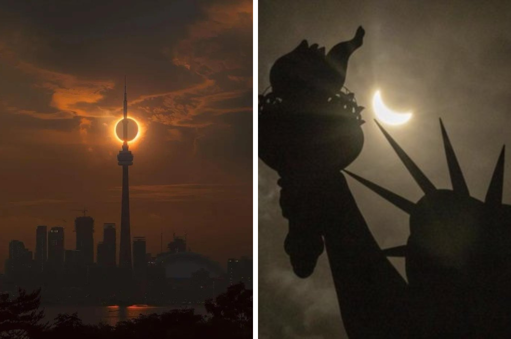 Las imágenes más sorprendentes del eclipse solar total que maravilló al ...