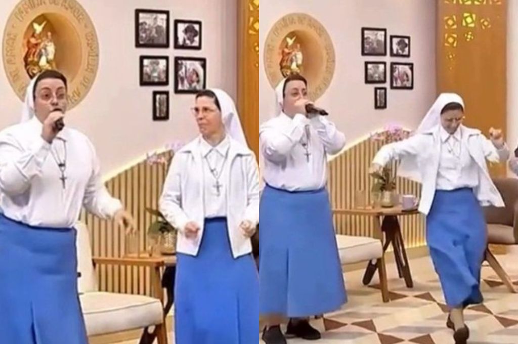 Una monja brasileña sorprende a todos al hacer beatbox durante un ...