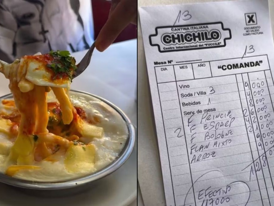 impactante video de un influencer reveló cuánto cuesta comer en ...